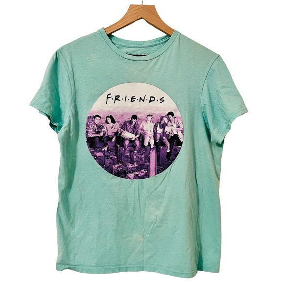 FRIENDS | Tops | Vintage Official Friends Brand Graphic Mint Green ...
